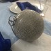 Rhinestone Ball Shaped Purse Clutch Ring Handle Party Evening Bag With ...