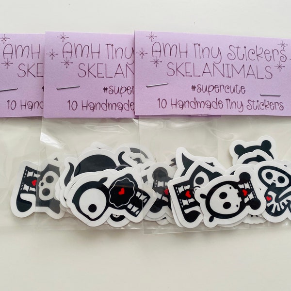 Tiny Skeleton - Etsy