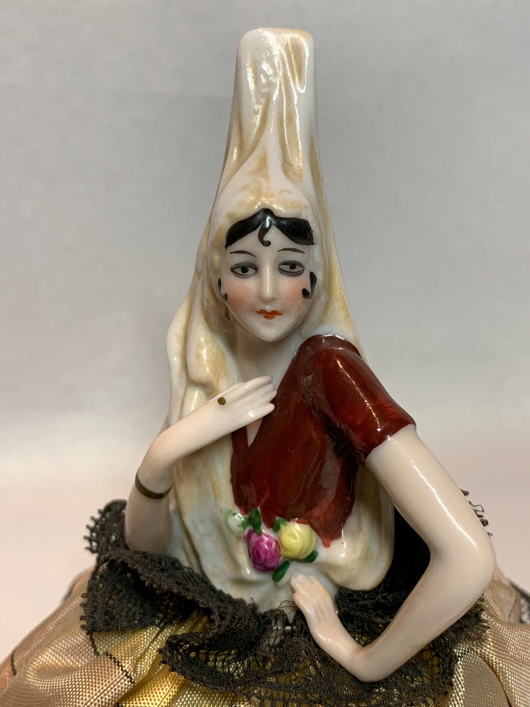 Fassold and Stauch Half Doll With Legs, ALL Original Ensemble ...