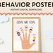 Elementary Behavior Poster Boho Classroom Decor Instant - Etsy