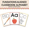 Classroom Alphabet Posters, Fundations Aligned, Classroom Decor ...