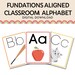 Classroom Alphabet Posters, Fundations Aligned, Classroom Decor ...
