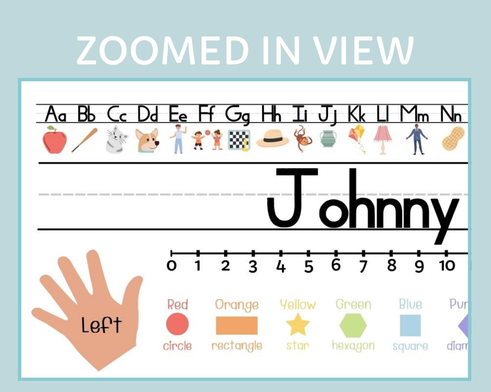 Editable Name Tags, Fundations Aligned, Boho Classroom, Instant Digital ...