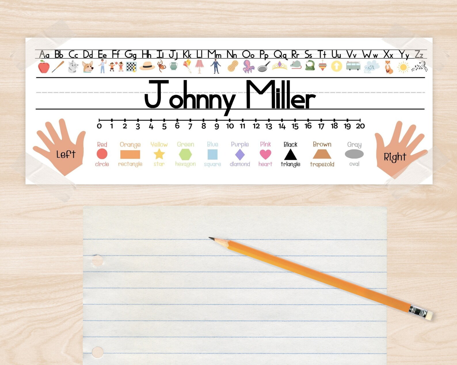 Editable Name Tags, Fundations Aligned, Boho Classroom, Instant Digital ...