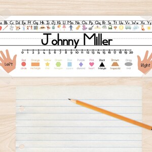 Editable Name Tags, Fundations Aligned, Boho Classroom, Instant Digital ...