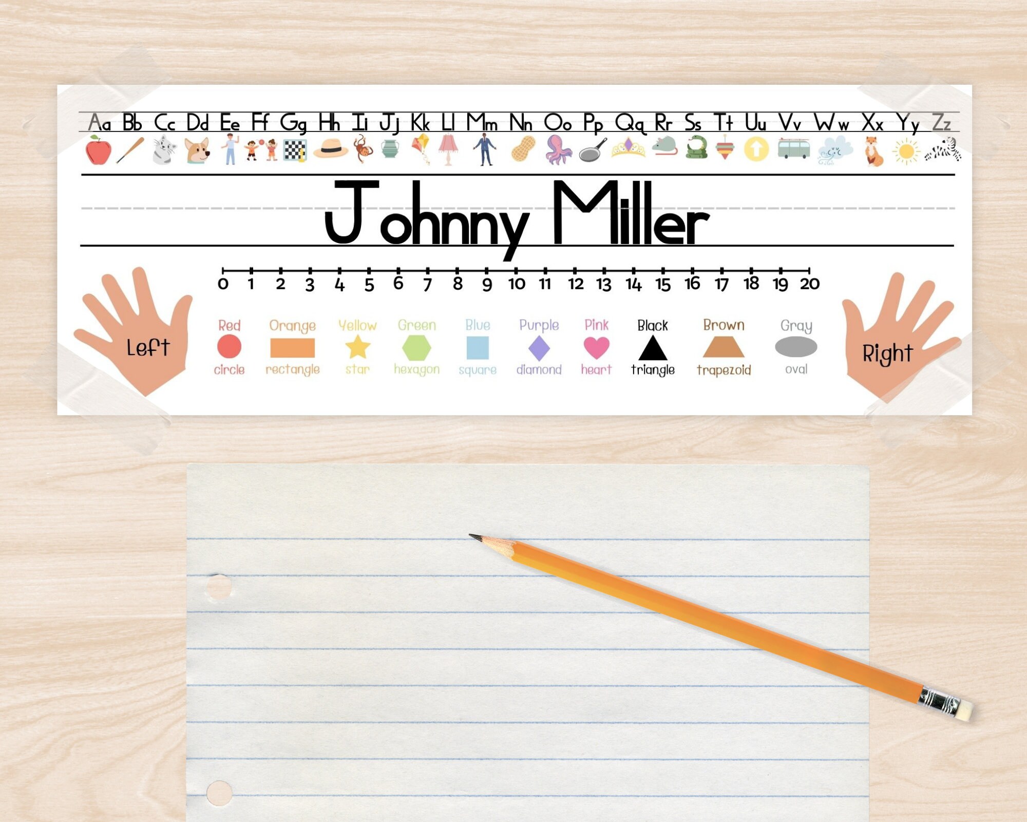 Editable Name Tags, Fundations Aligned, Boho Classroom, Instant Digital ...