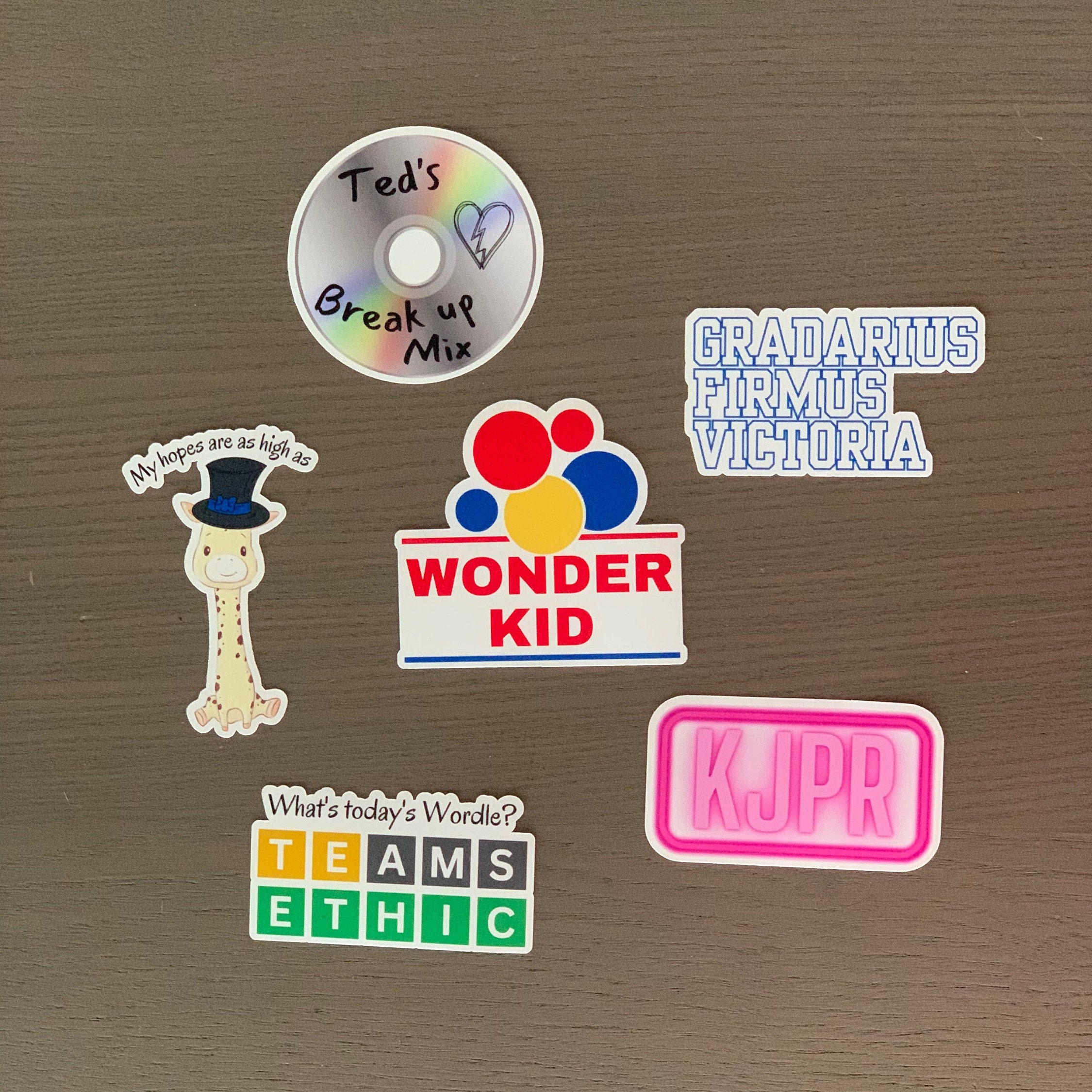 Wonder Kid Sticker Set / Laptop Decals / Hydroflask / Die Cut - Etsy