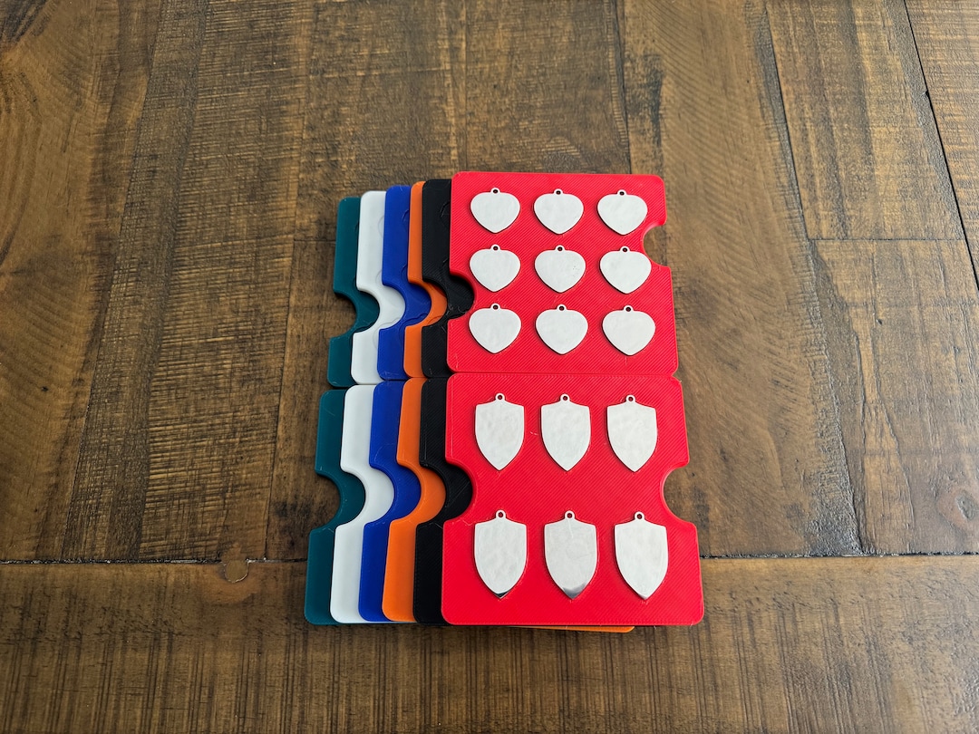 Xtool F1 Laser Heart & Shield Pendant Jig, Xtool F1 Accessories, DIY ...