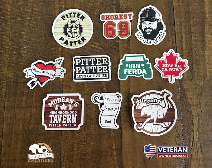 Letterkenny Inspired Pitter Patter Vinyl Sticker Decal - Etsy