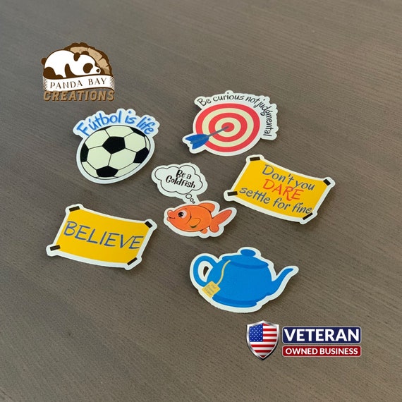 Believe Sticker Set / Laptop Decals / Hydroflask / Die Cut / - Etsy