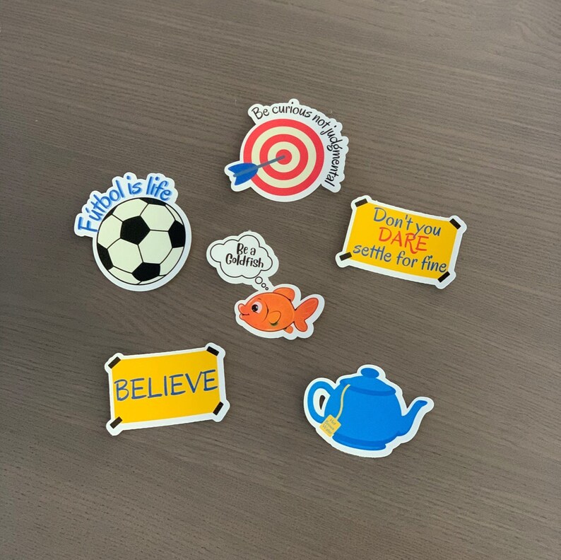 Believe Sticker Set / Laptop Decals / Hydroflask / Die Cut / - Etsy