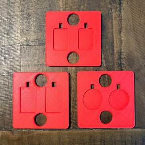 Xtool F1 Laser Keychain Jig, Keychain Blank Template, Laser Engraved ...