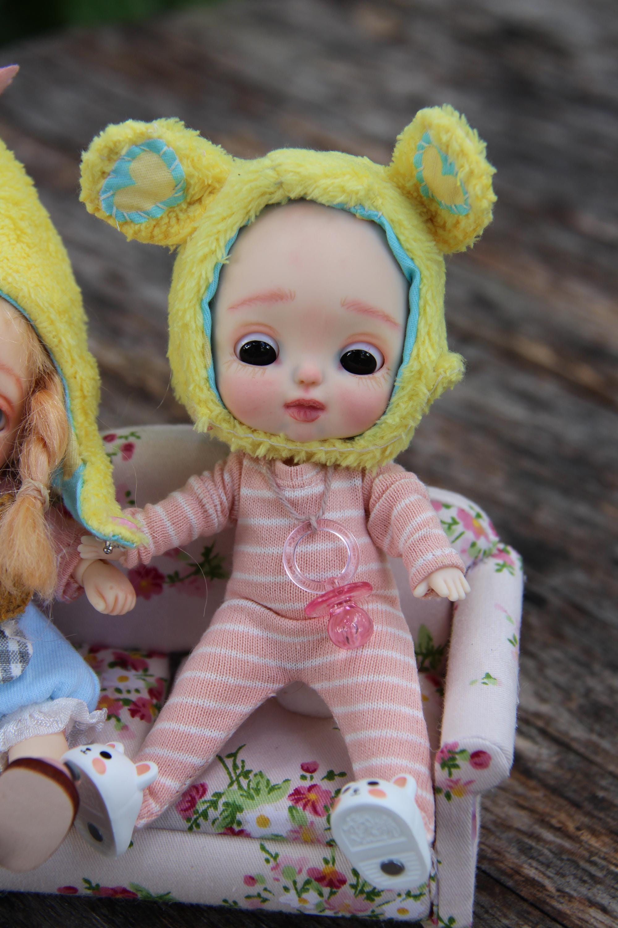 OOAK BJD Baby Doll 5"~obitsu11~ob11~friend for Paola Reina Dolls~by ...