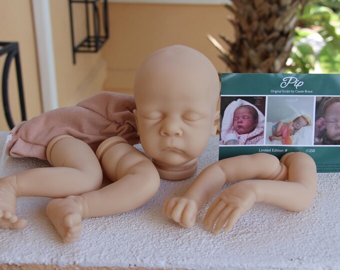 Pip by Cassie Brace 16.5" Reborn Doll Kit Limited Edition #692/1250 - Etsy