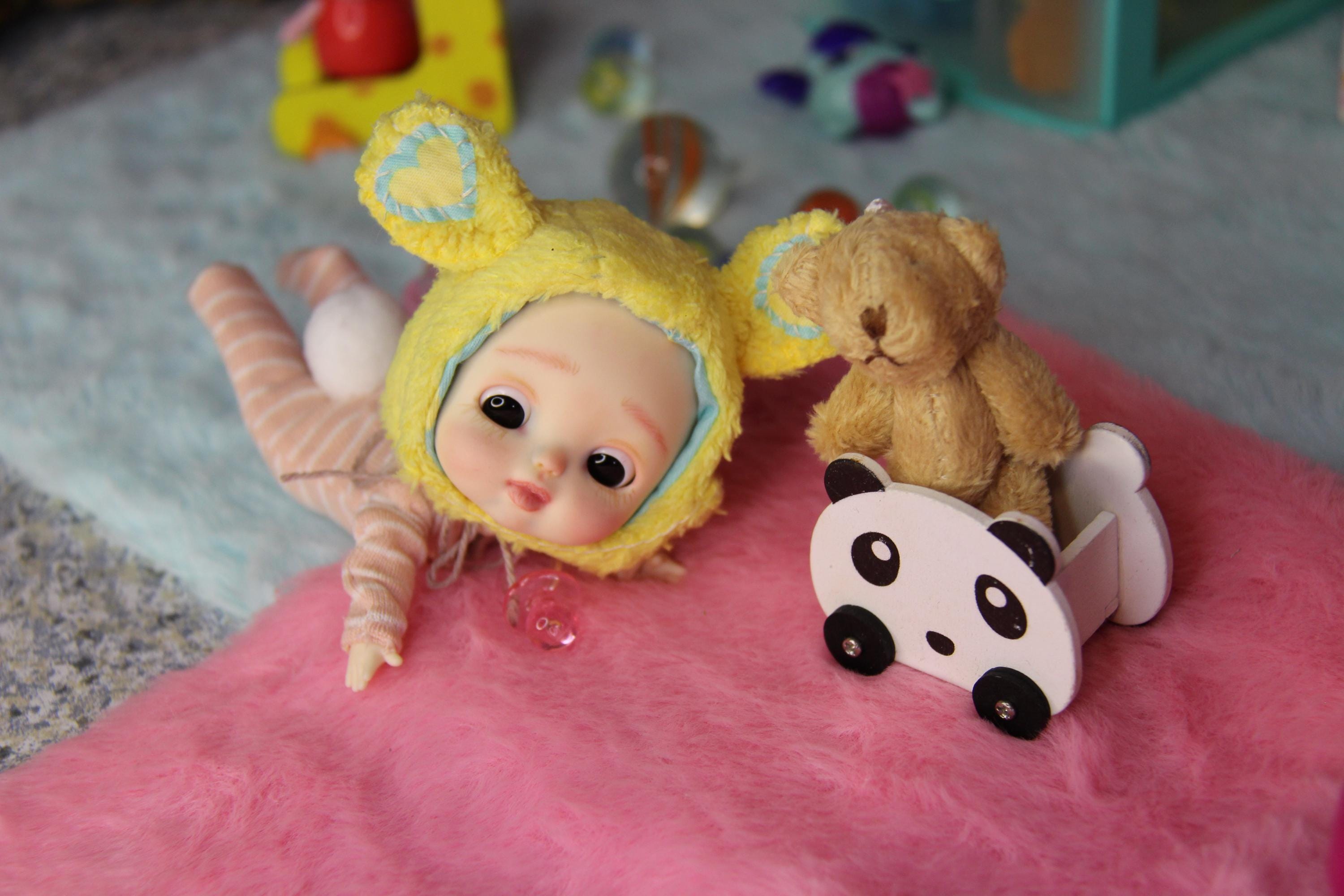 OOAK BJD Baby Doll 5"~obitsu11~ob11~friend for Paola Reina Dolls~by ...