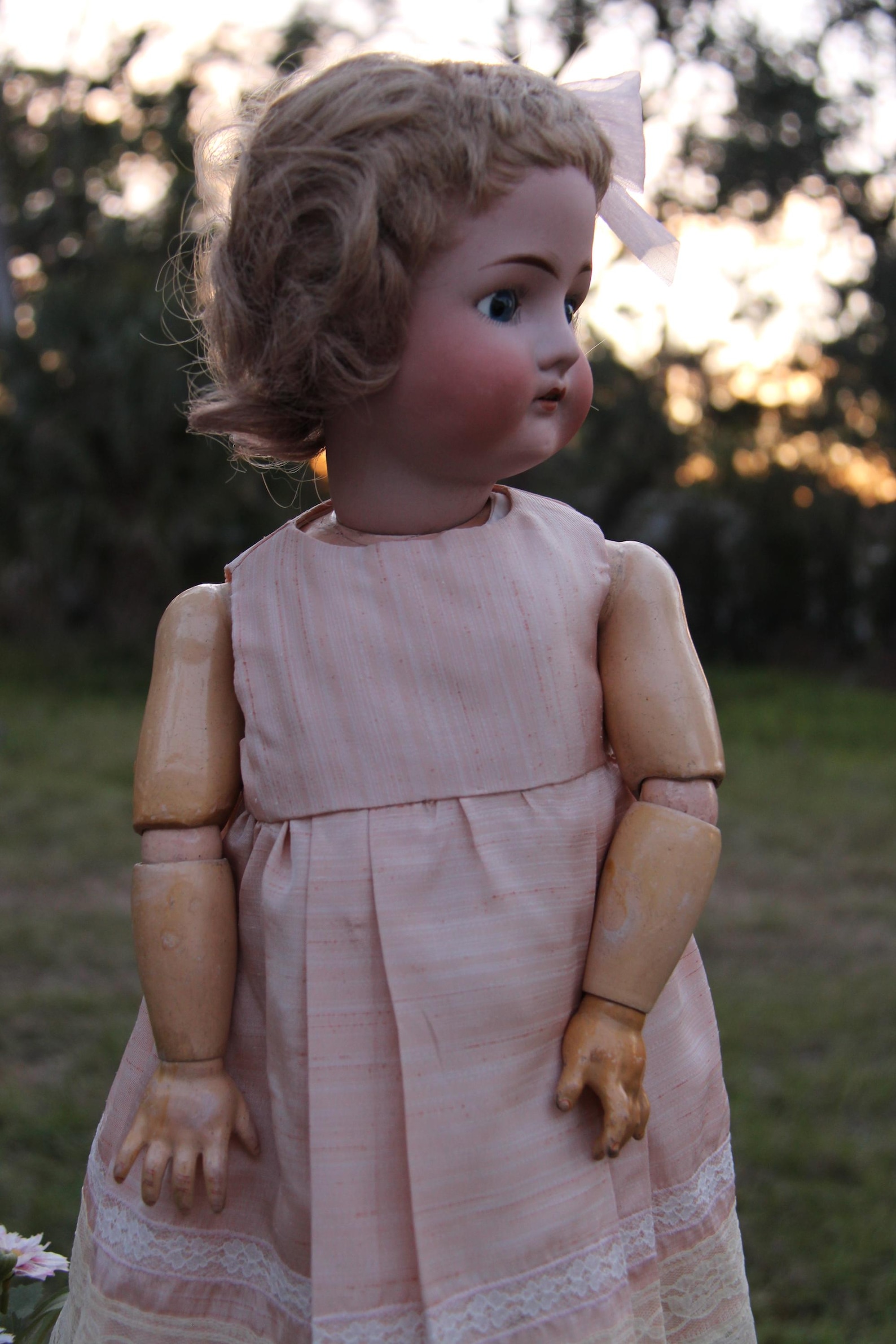 22" Antique Cuno Otto Dressel German Bisque Doll ~ Marked 1912-4 ...