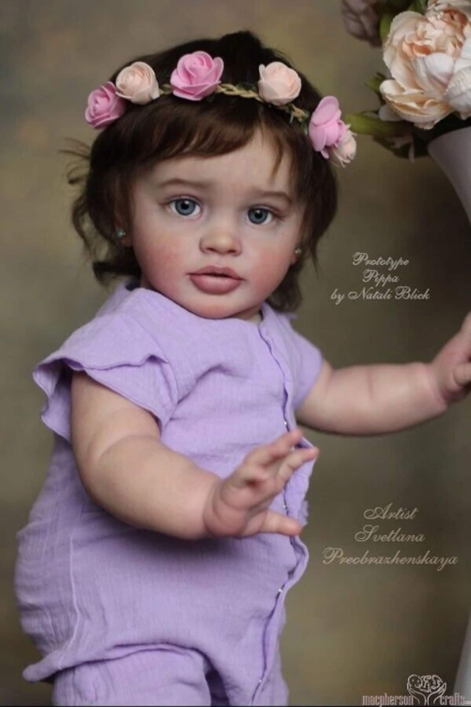 PIPPA by Natali Blick Limited Edition Reborn Vinyl Doll Kit - Etsy