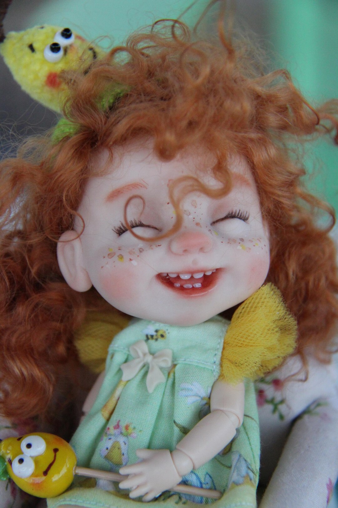 OOAK BJD Baby Boy Doll 5.5inch, Ob11, Obitsu 1/12mini BJD 5.5 Lissa - Etsy