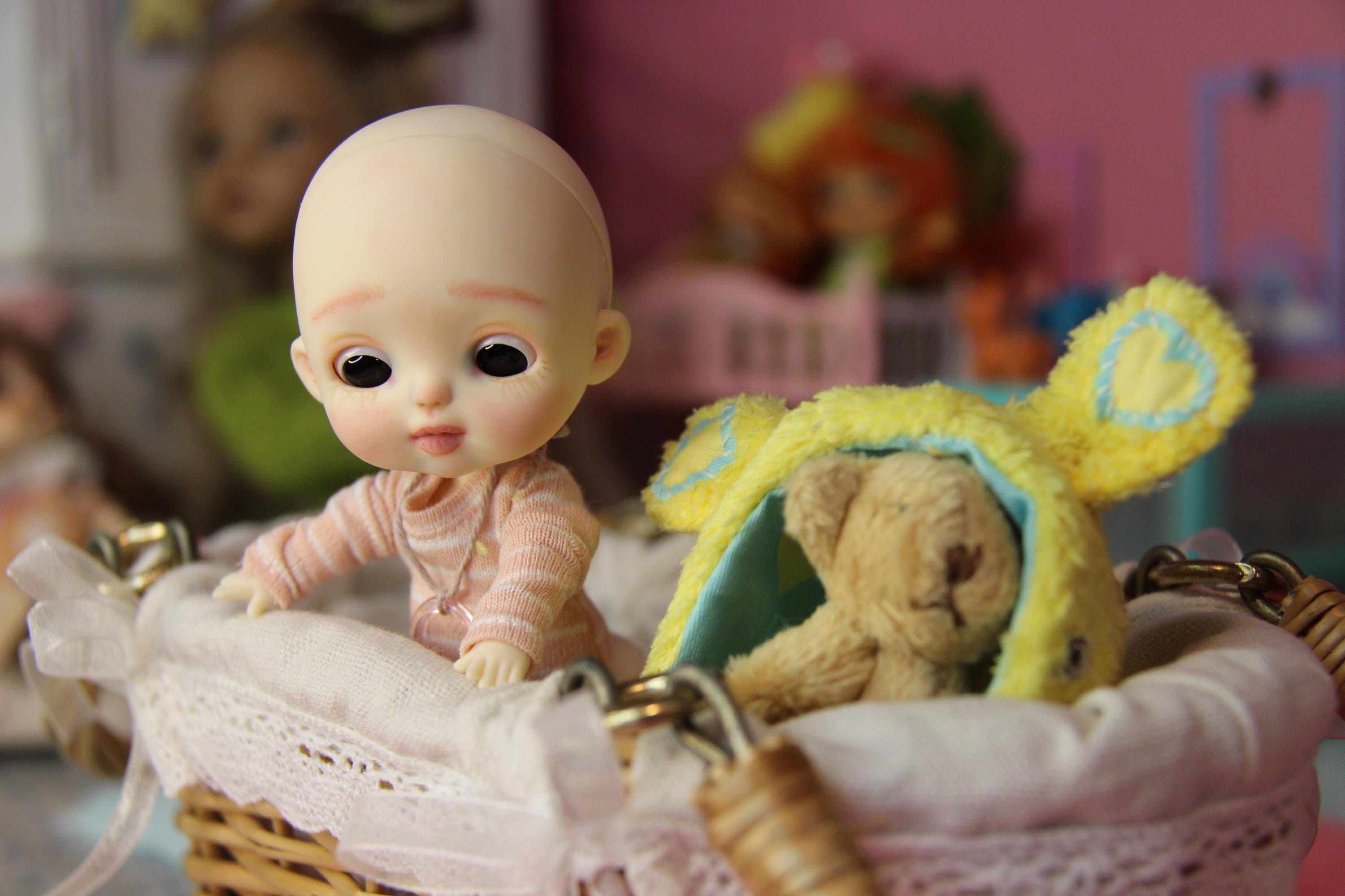 OOAK BJD Baby Doll 5"~obitsu11~ob11~friend for Paola Reina Dolls~by ...