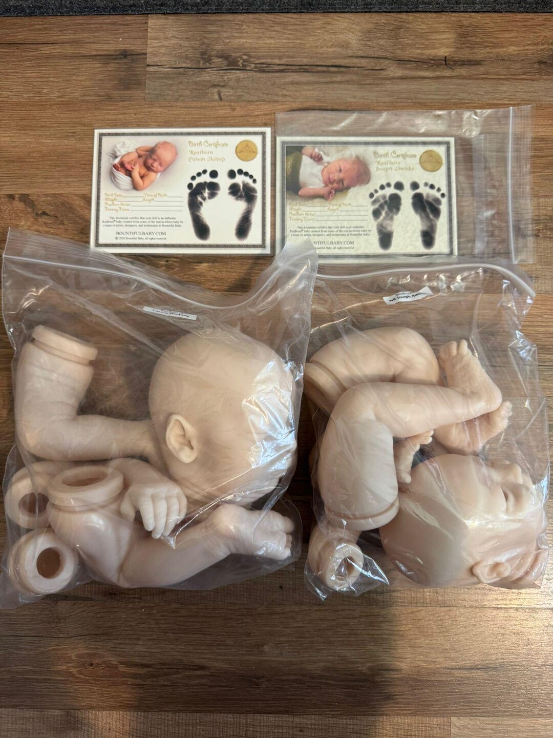 Lot of 2 Realborn Kits~by Bountiful Baby~original~from Icukla~#29 - Etsy