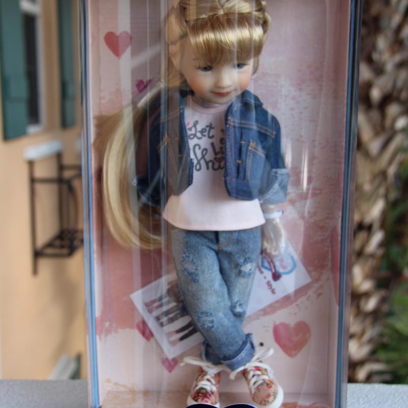 Ruby Red Doll - Etsy