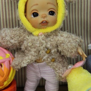 OOAK BJD Baby Doll 5inch, Ob11, Obitsu 1/12~mini BJD~ 5"~by Icukla~#2 ...