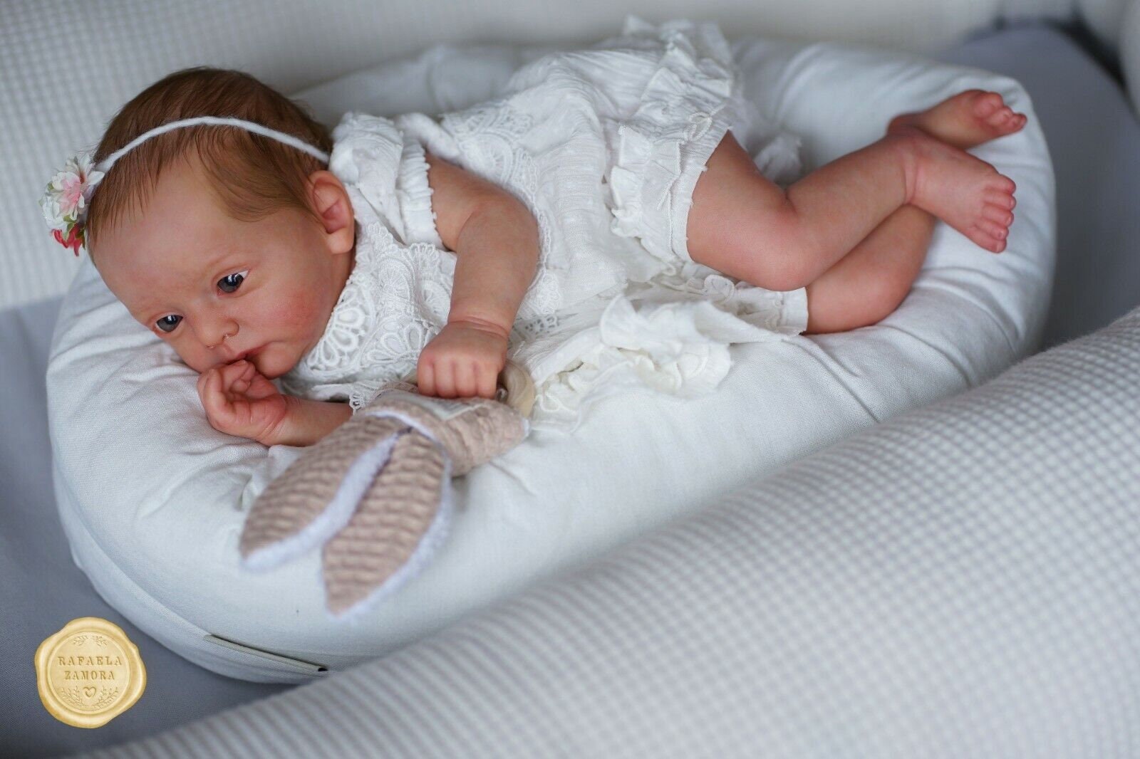 Ana by Gudrun Legler Reborn Baby Doll Kit ~19"~new With Body~coa #798/ ...
