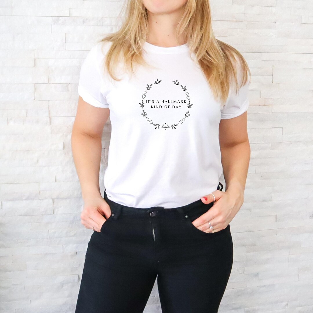 Hallmark "it's a Hallmark Kind of Day" T-shirt, Hallmark Movie Channel ...