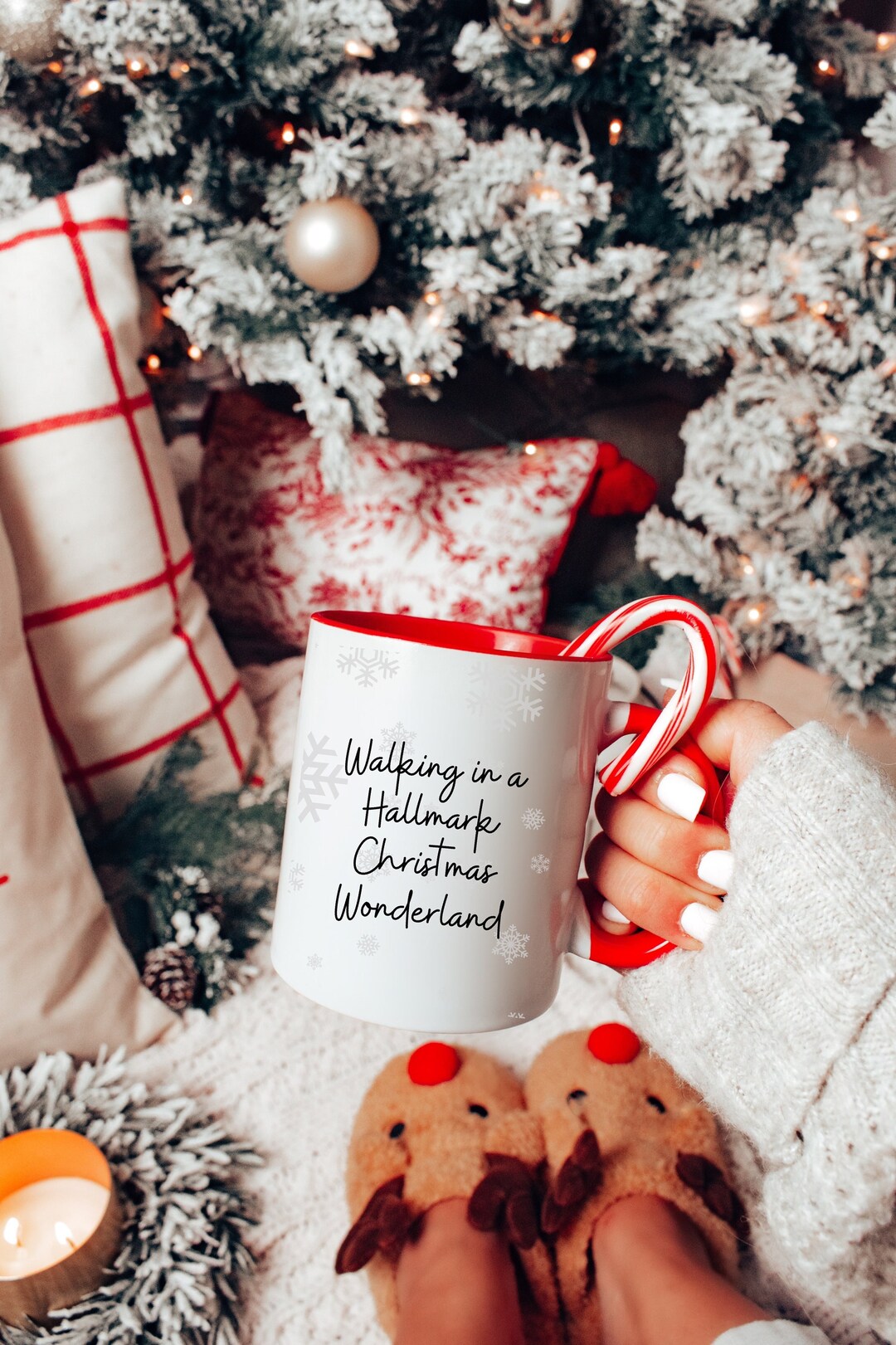 Hallmark Accent Coffee Mug, Walking in a Hallmark Christmas Wonderland ...