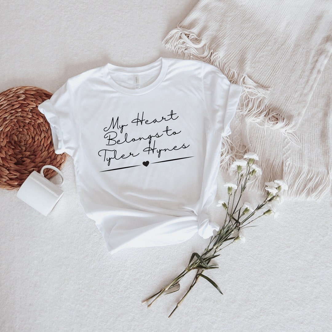 My Heart Belongs to Tyler Hynes T-shirt, Hallmark Movie Channel, Unisex ...