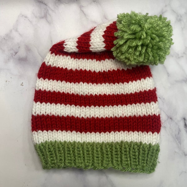 Knit Elf Hat - Etsy