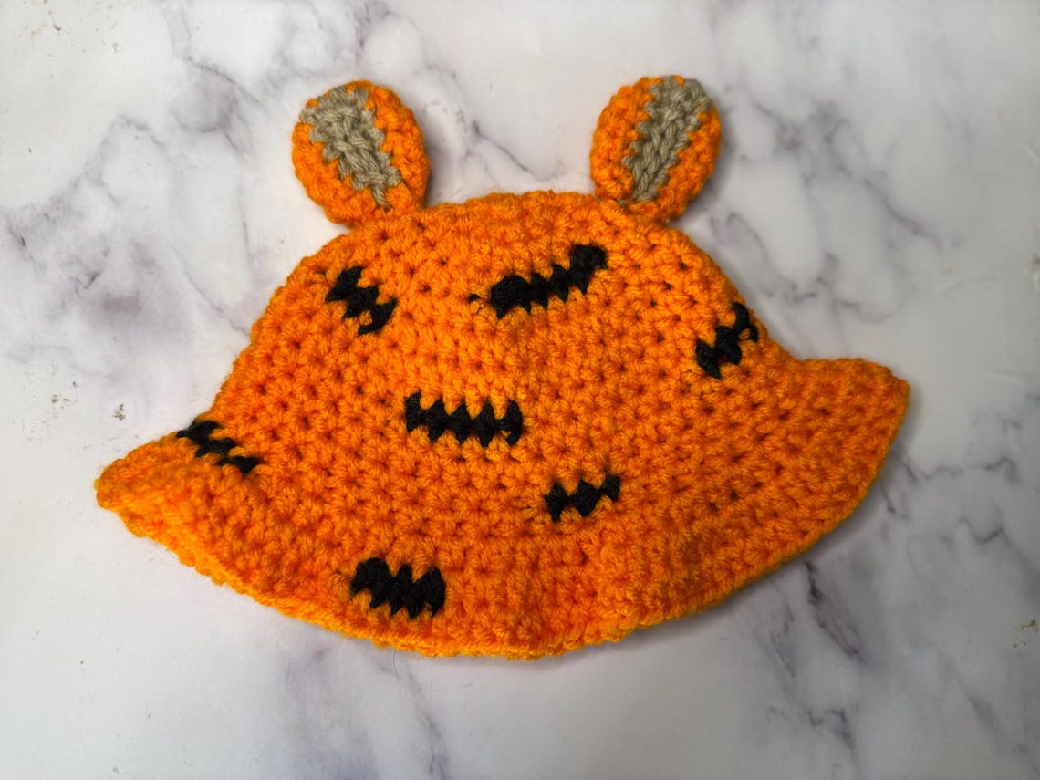 Crochet Winnie the Pooh and Tigger Bucket Hat - Etsy