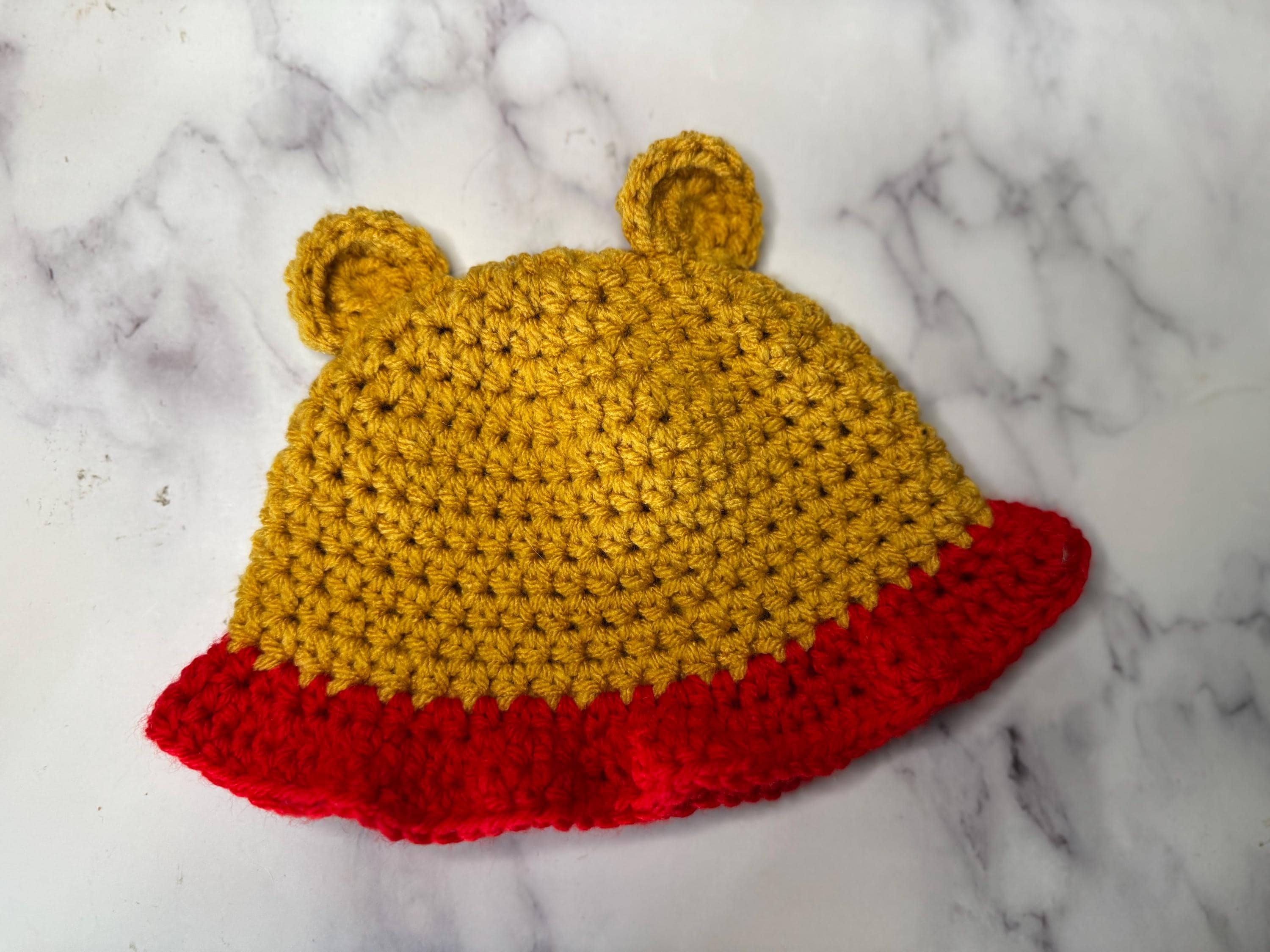 Crochet Winnie the Pooh and Tigger Bucket Hat - Etsy