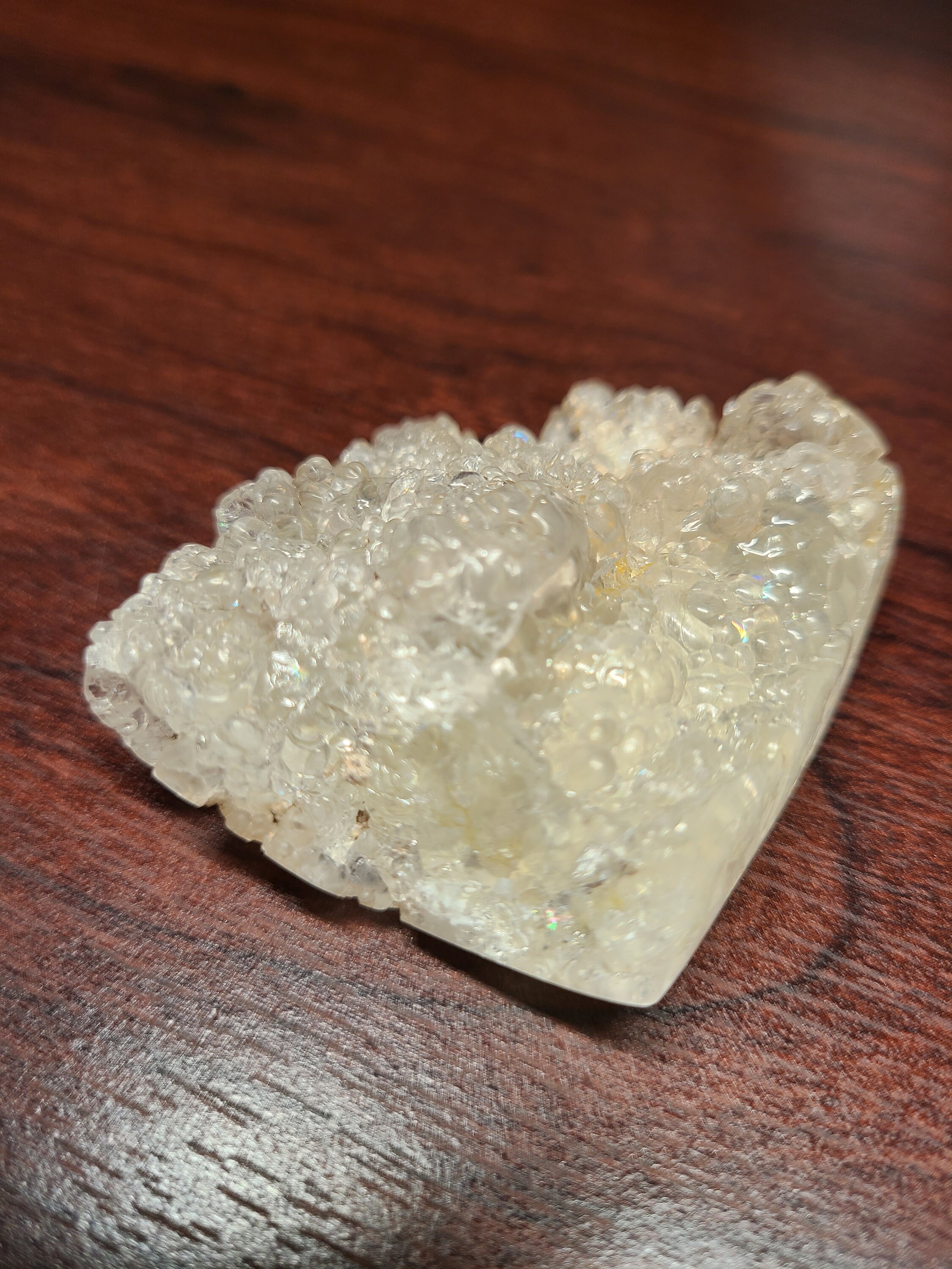 Unique Botryoidal Hyalite Water Opal 290ct UV Reactive From - Etsy