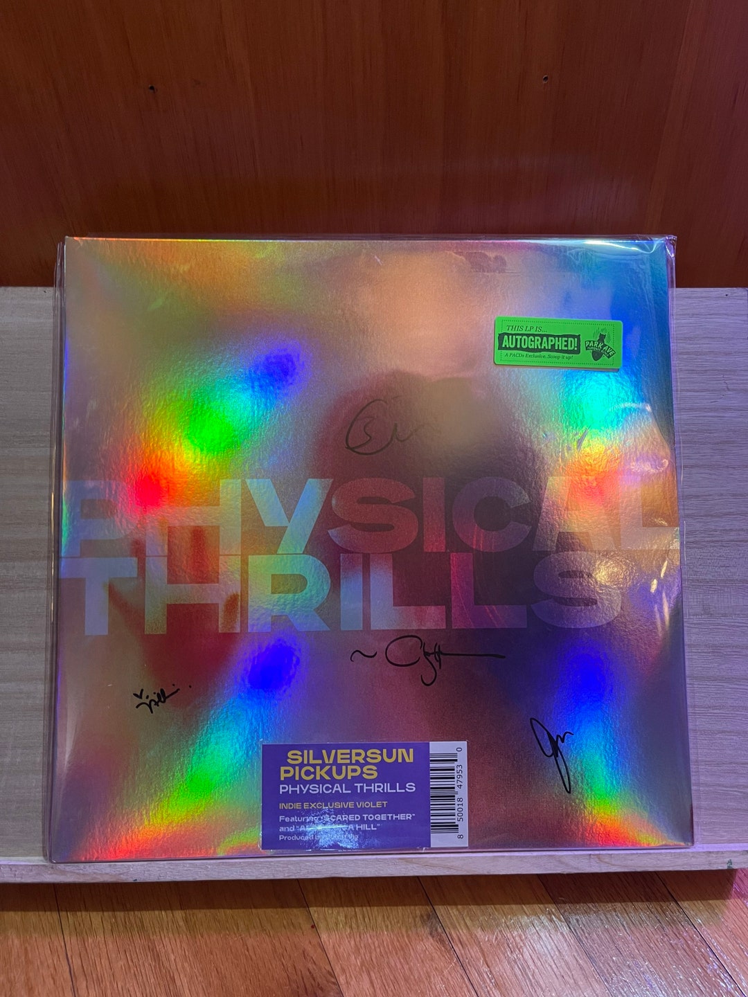Authentic AUTOGRAPHED Silversun Pickups Physical Thrills SEALED Vinyl All Members Signed - Etsy