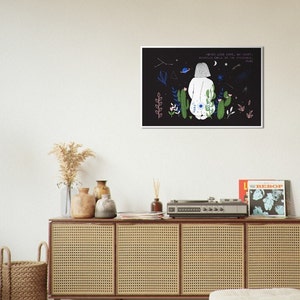 Inspirational Esoteric Wall Art, Feminine Celestial Rumi Wall Art, Rumi ...