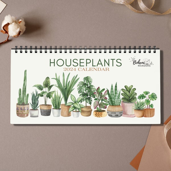 House Plant Calendar - Etsy UK