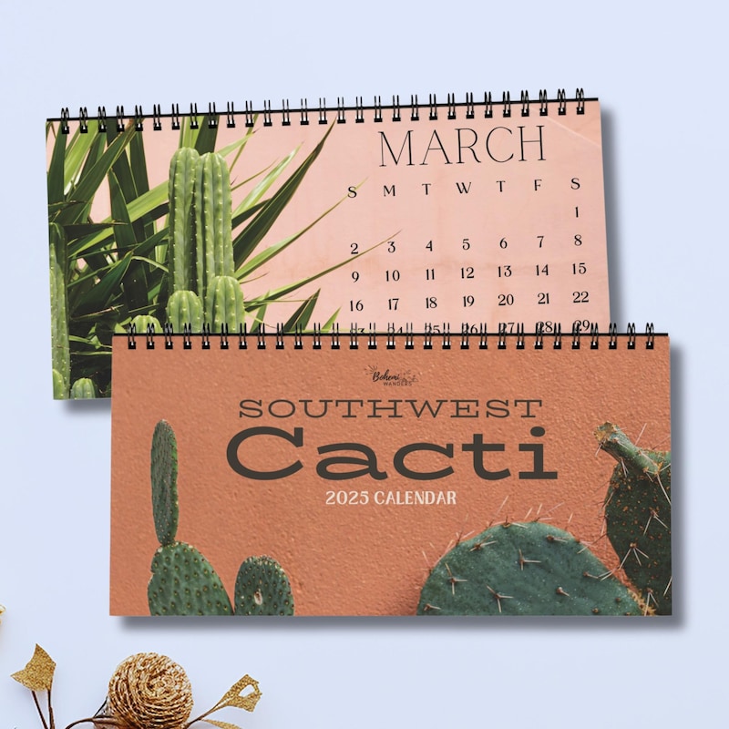 2025 Desk Calendar - Etsy