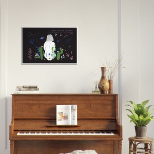 Inspirational Esoteric Wall Art, Feminine Celestial Rumi Wall Art, Rumi ...