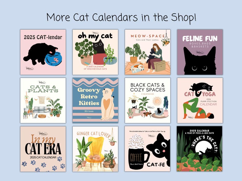 2026 Funny Office Cat Calendar • Humorous Cat Calendar for Cat Lovers ...