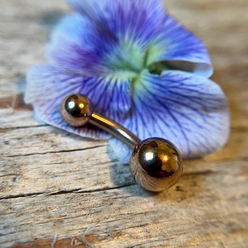 Simple Belly Button Rings - Etsy