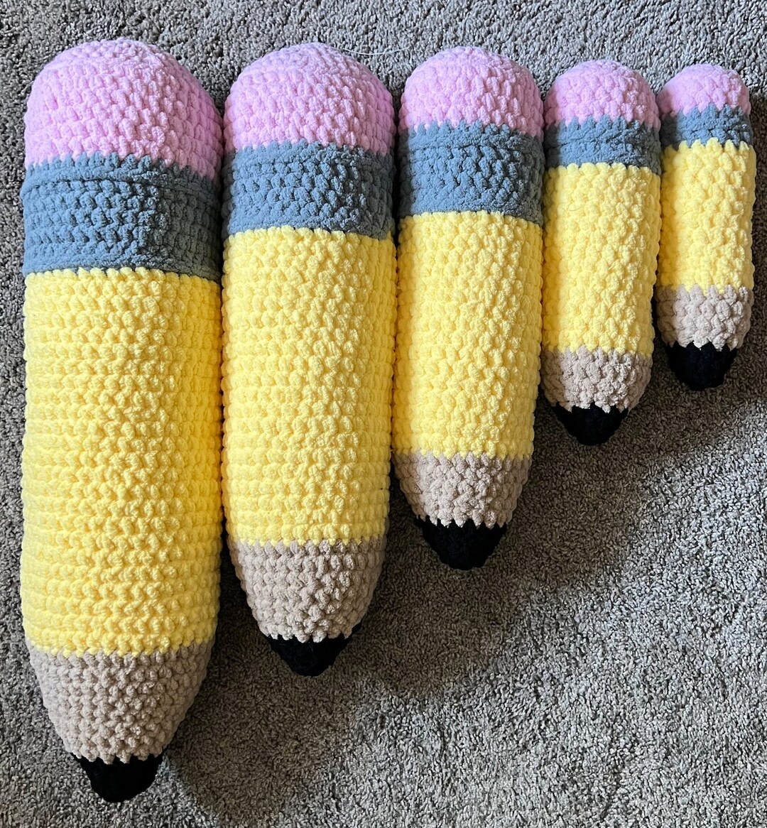 Mini-ex Large Pencil DIGITAL PATTERNS - Etsy