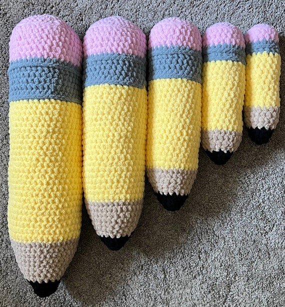 Mini-ex Large Pencil DIGITAL PATTERNS - Etsy