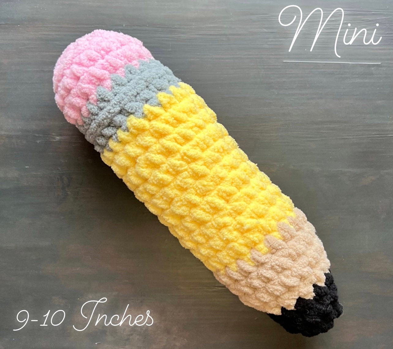 Mini-ex Large Pencil DIGITAL PATTERNS - Etsy
