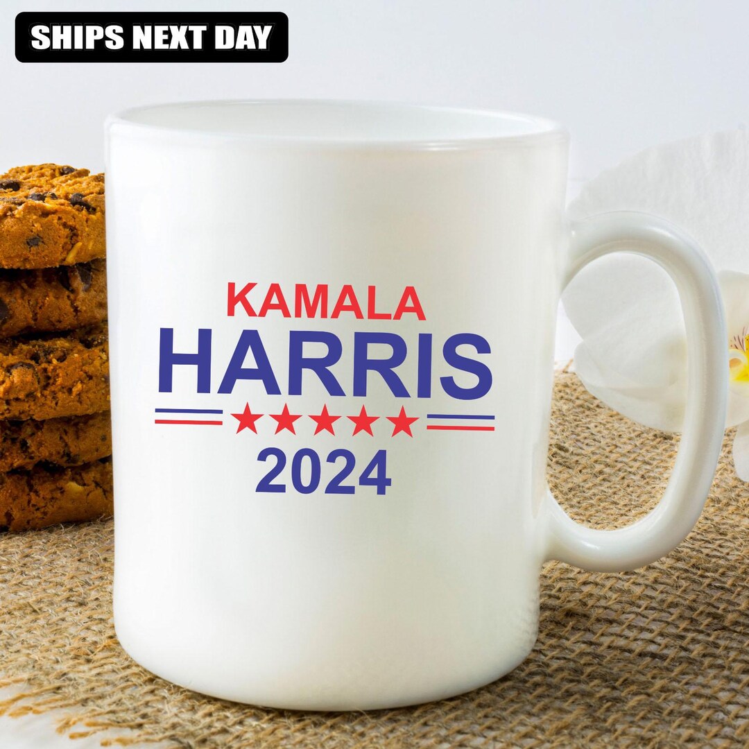 President Kamala Harris Coffee Mug, 2024 Presidential Campaign Mug ...