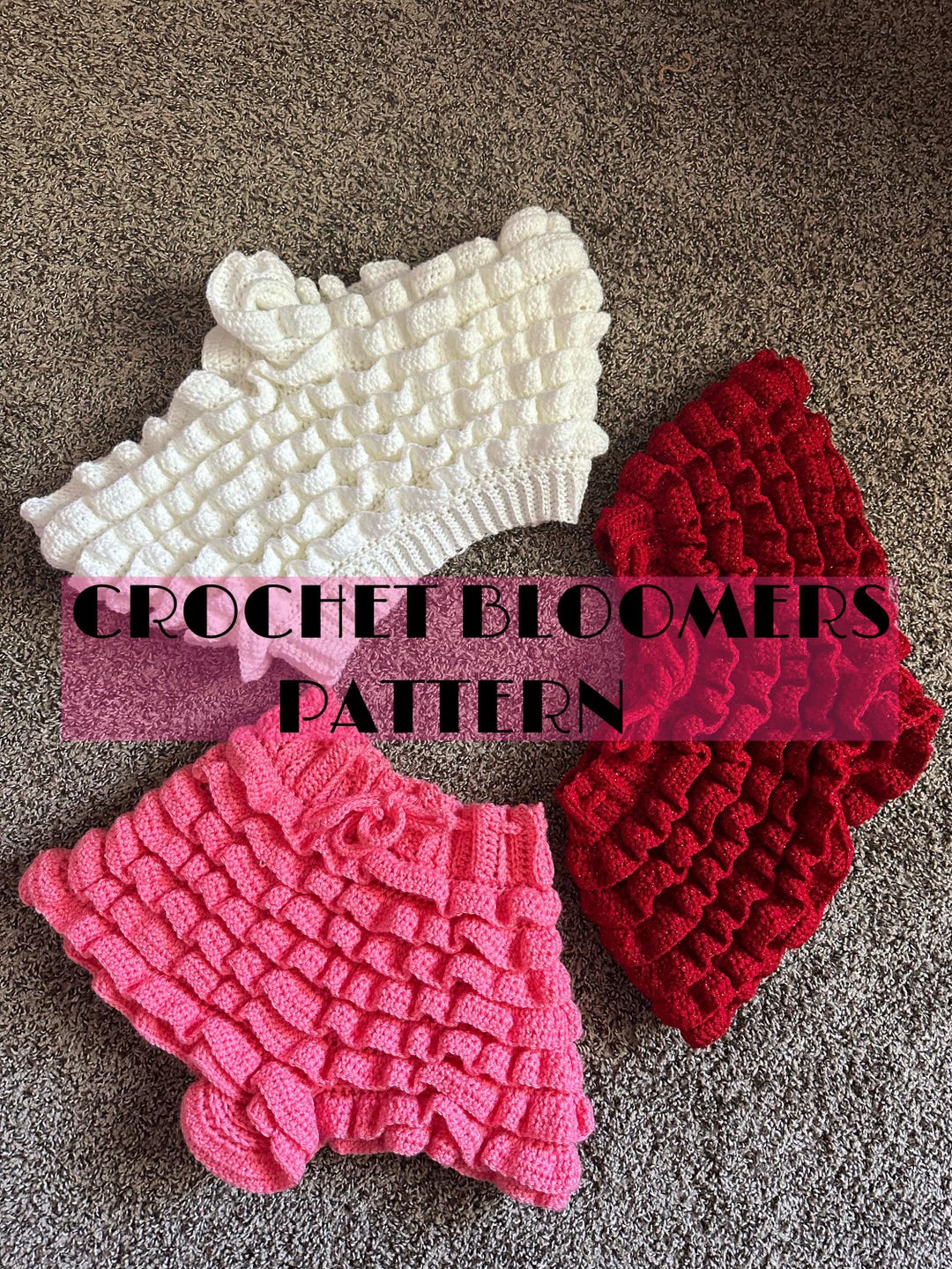 Crochet Bloomers Pattern - Etsy