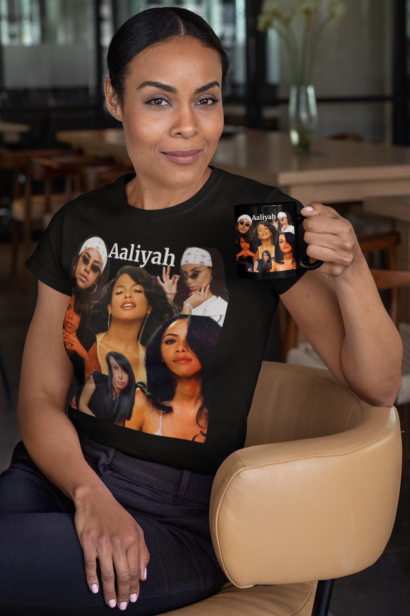 R and B Singer Aaliyah Instant Digital Download, 90's R&B Icon, Singer ...