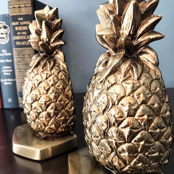Pineapple Bookends - Etsy