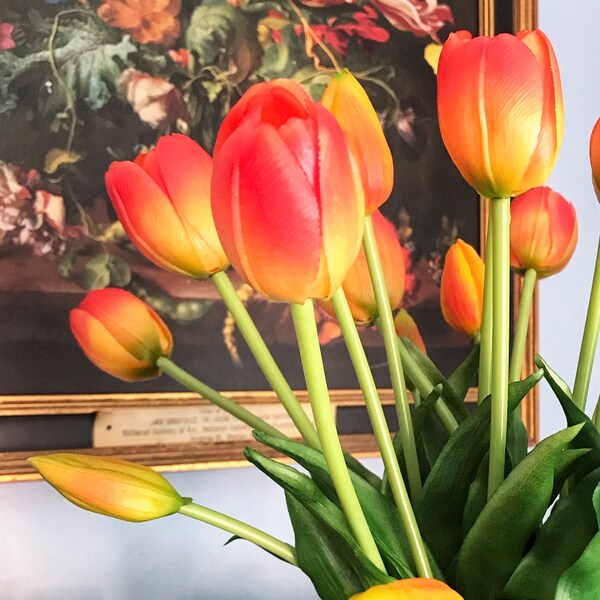 Orange Tulips - Etsy