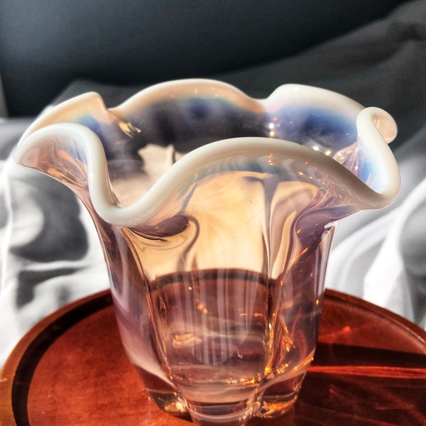 Duncan Miller Glass Vase - Etsy